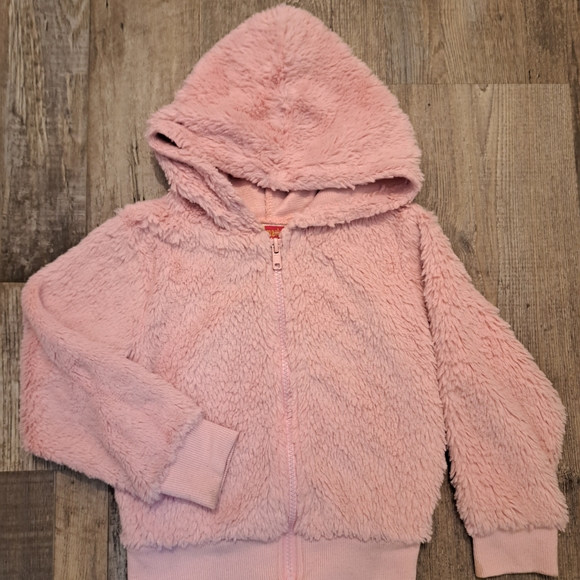 Penelope Mack | Shirts & Tops | Penelope Mack Soft Pink Fleece Hoodie ...